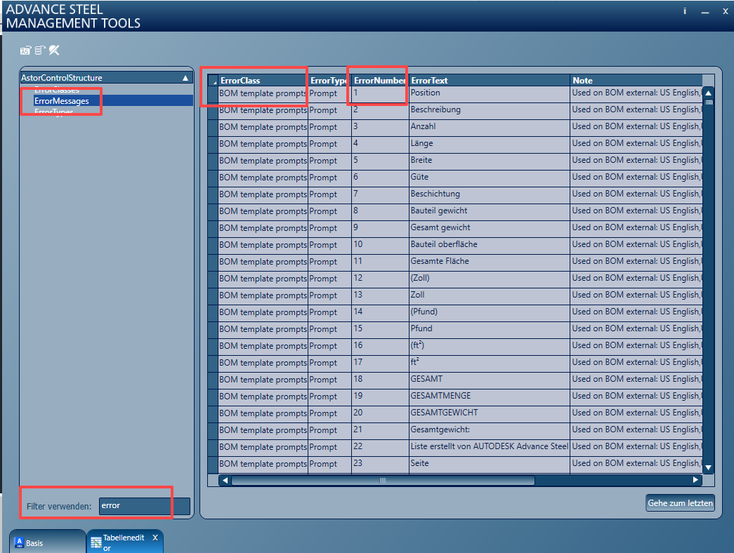 Solved Problems To Save Bom Template Autodesk Community