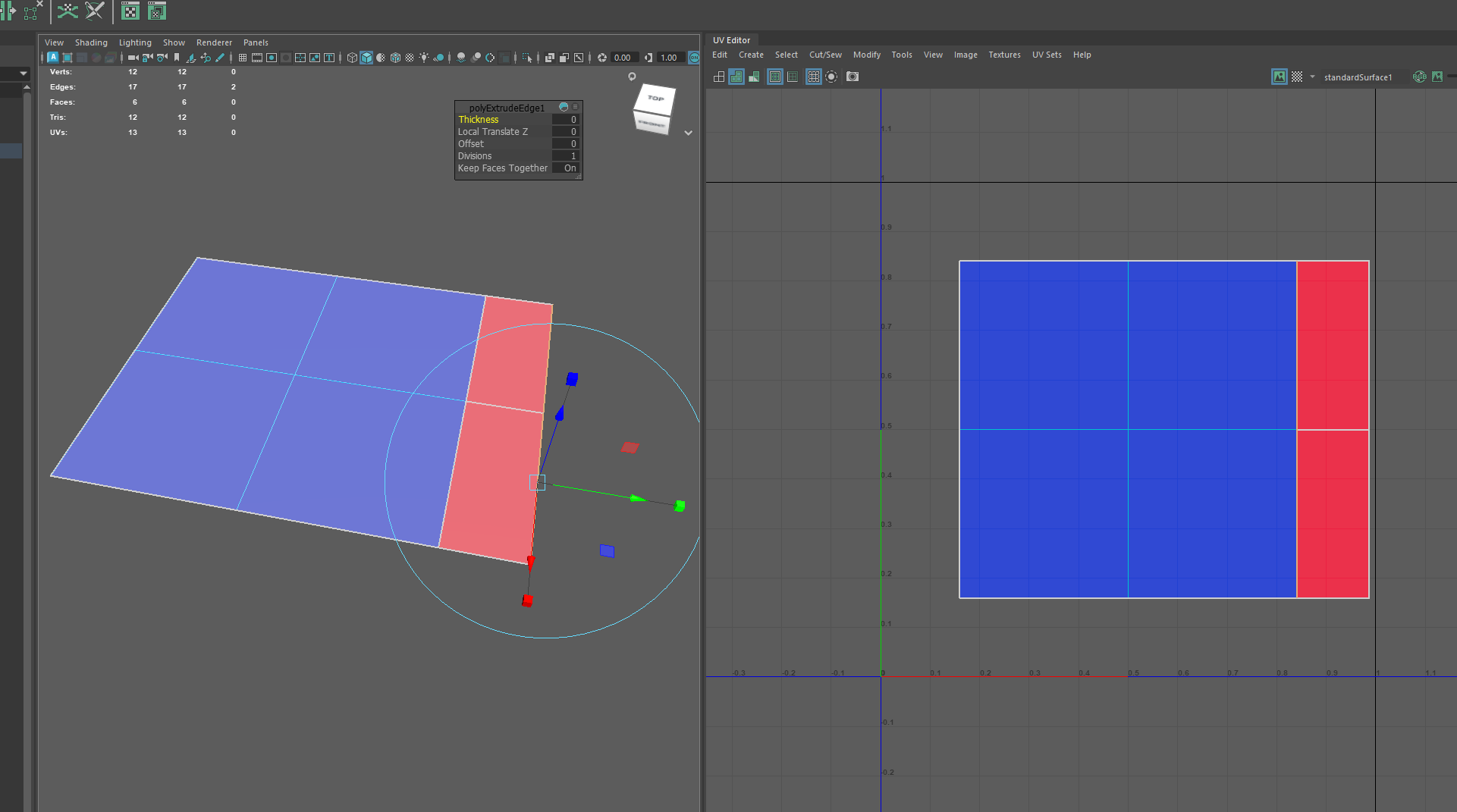 Solved: Extrude edge creates non-manifold UVs in 2025.1 - Autodesk ...
