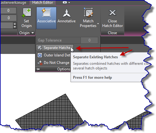 Solved: can not remove hatching - Autodesk Community