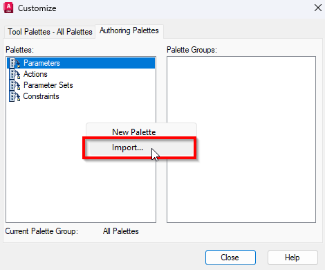 Solved: Block Palette - Restore - Autodesk Community