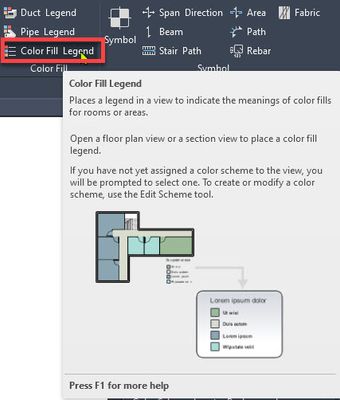 Working with Color Plans in Revit 2025