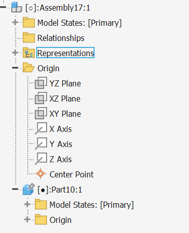 Create an assembly template that when used also creates the 1st part ...