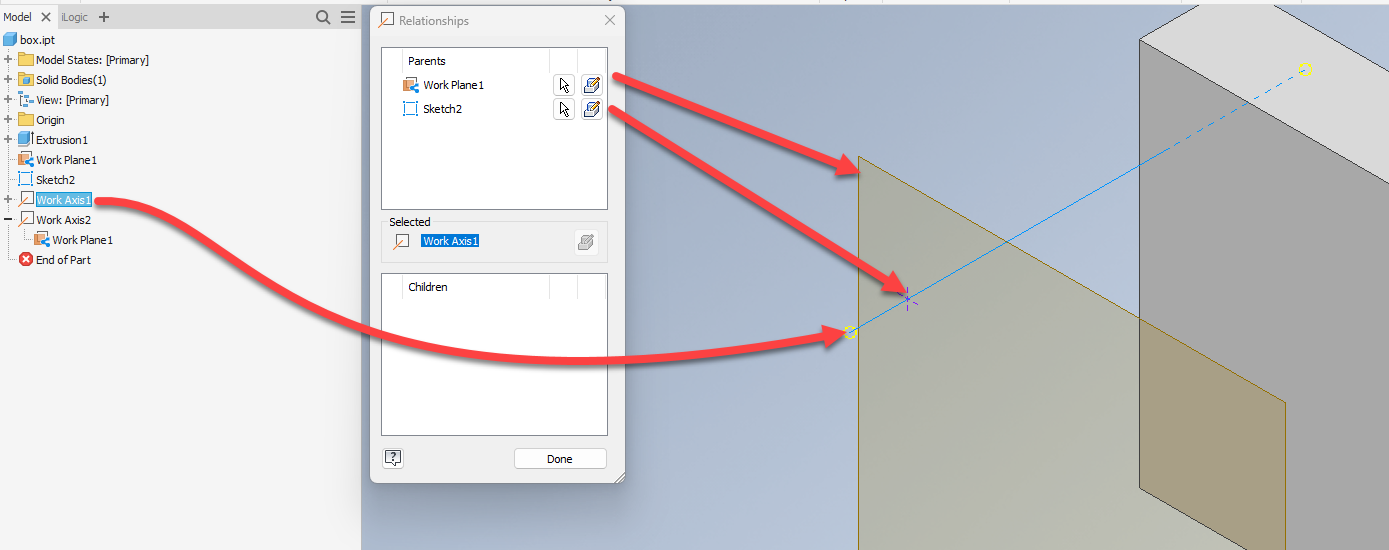 Solved: Where to check work feature references? - Autodesk Community