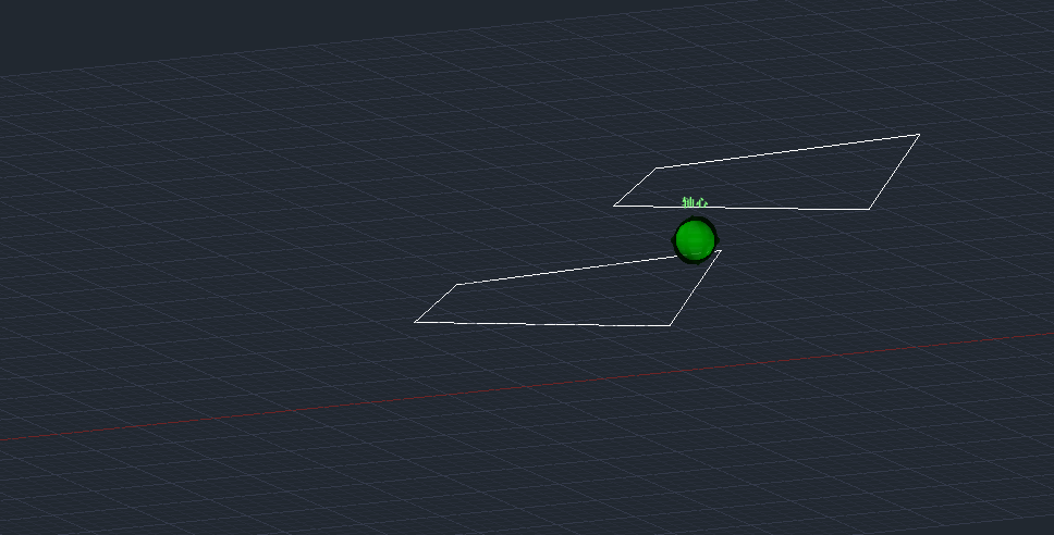 How to use code to achieve the same effect like arx command "flatshot ...