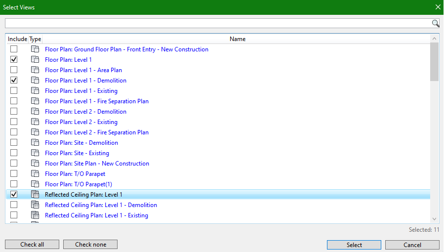 Reveal hidden elements in multiple views at once - Autodesk Community