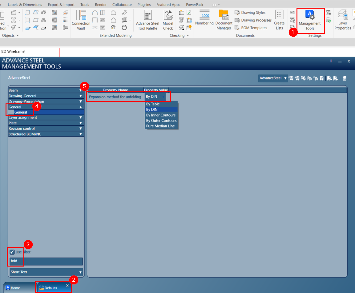 Need help creating a Folded plate, the radius of the fold (folded ...