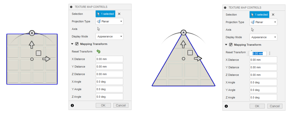 Offset of Planar Projected Texture - Autodesk Community