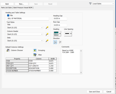 Solved: Changing the default formatting - Autodesk Community
