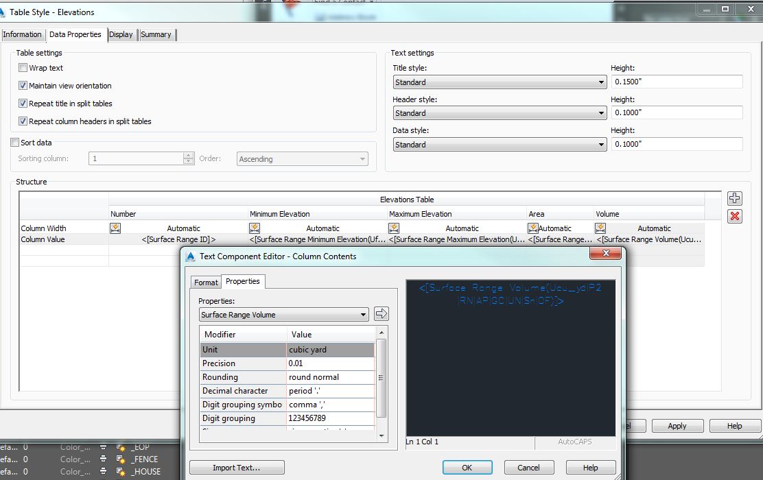 Solved: Volume Reports - Autodesk Community