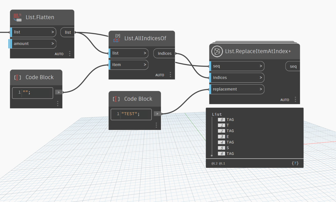 Dynamo - List.ReplaceItemAtIndex+ Troubleshoot - Autodesk Community