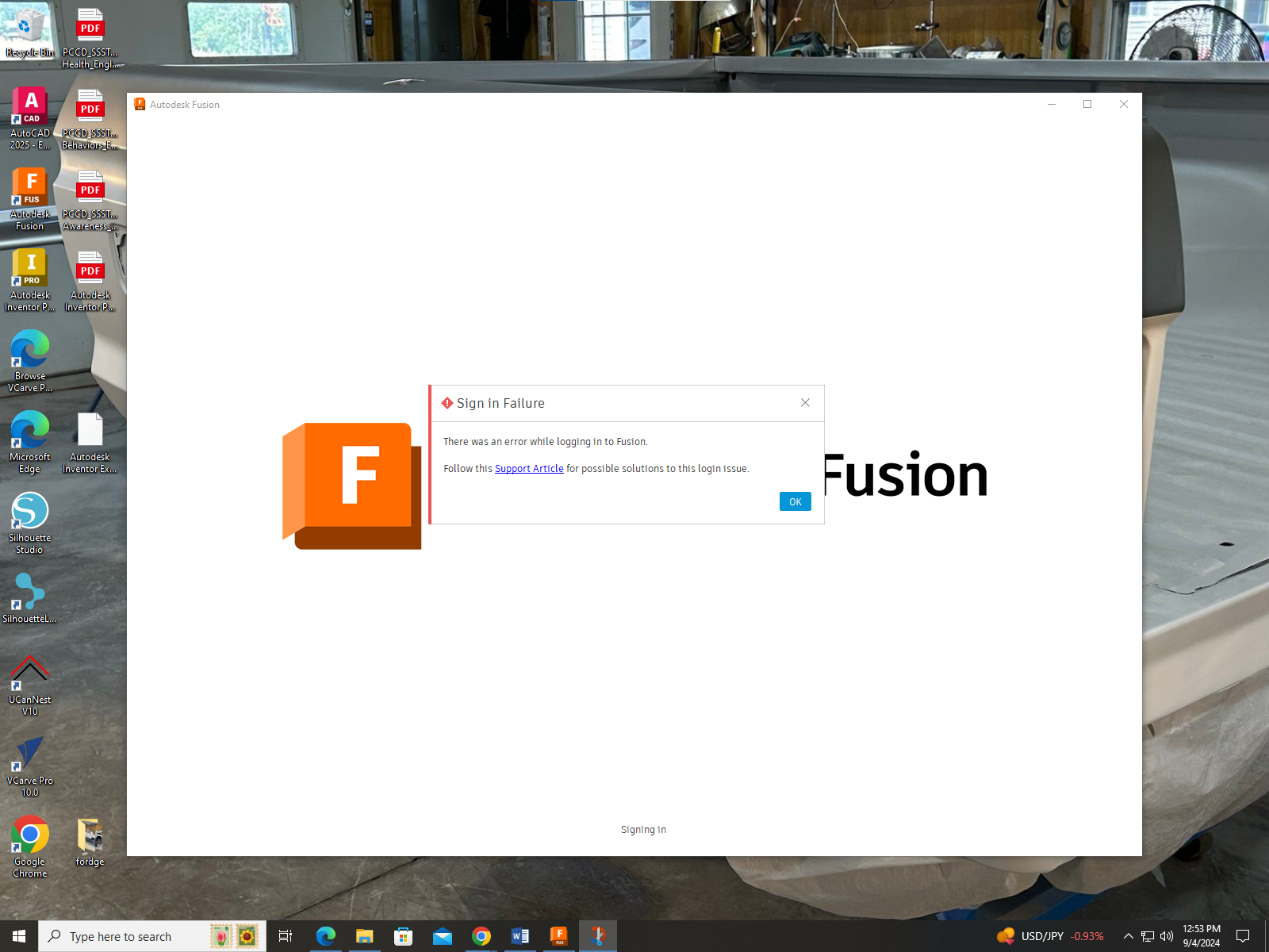 Fusion will not load on any educational accounts - Autodesk Community