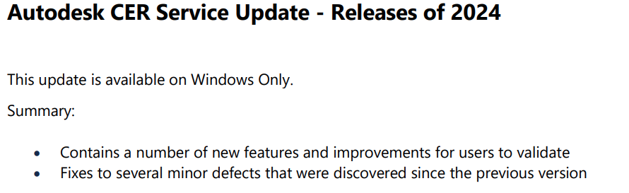 Solved: Autodesk CER Service 7.0.3 - Autodesk Community