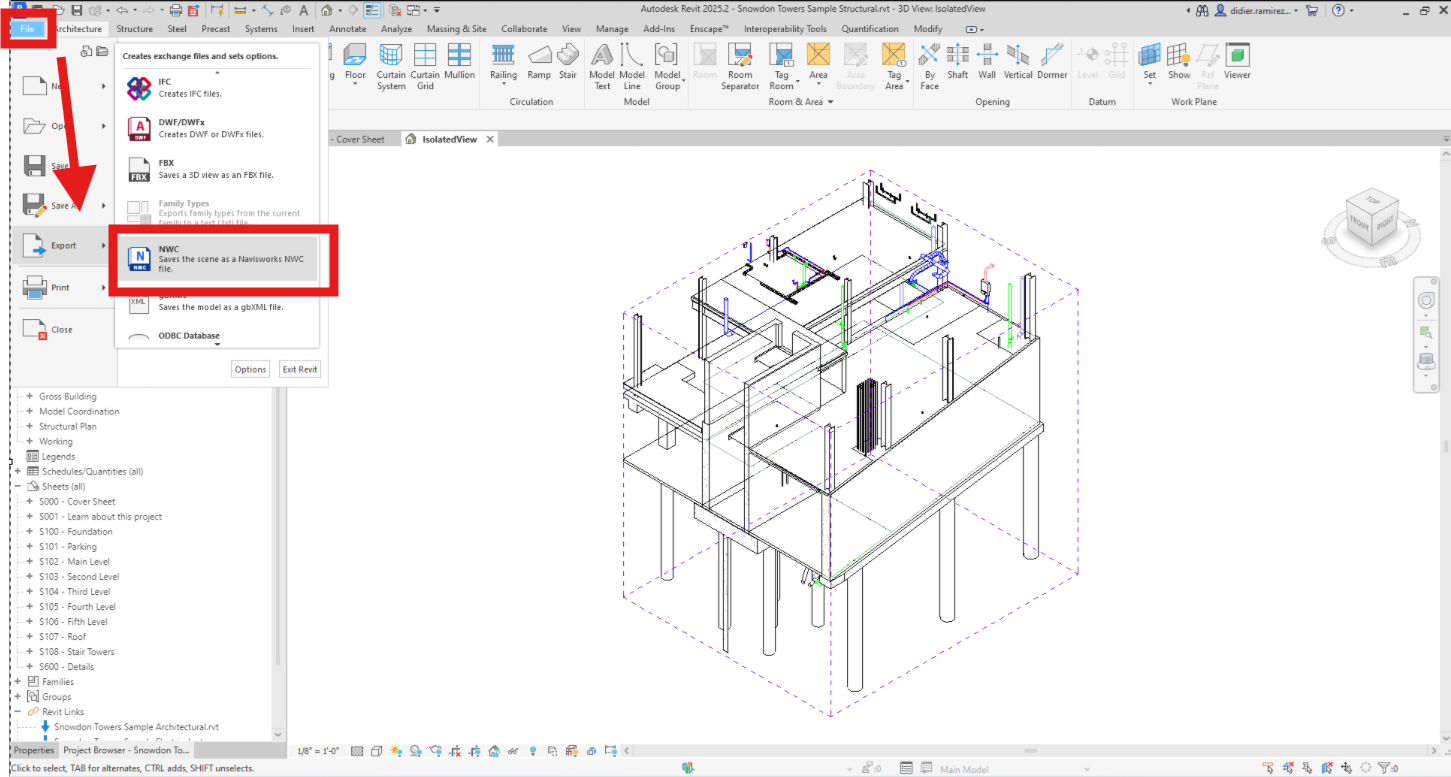 Output to NWD - Autodesk Community