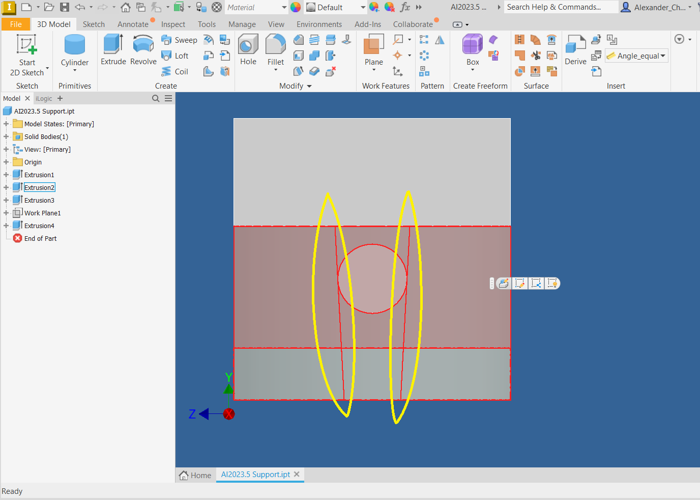Strange lines in Inventor 2023.5 model - Autodesk Community