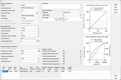 Storm and Sanitary Analysis 2024 Sag Inlet Capacity Limit - Autodesk Community