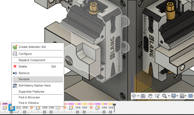 Solved: Configuration and Timeline - Suppress comment "Component Insert" is not possible ...