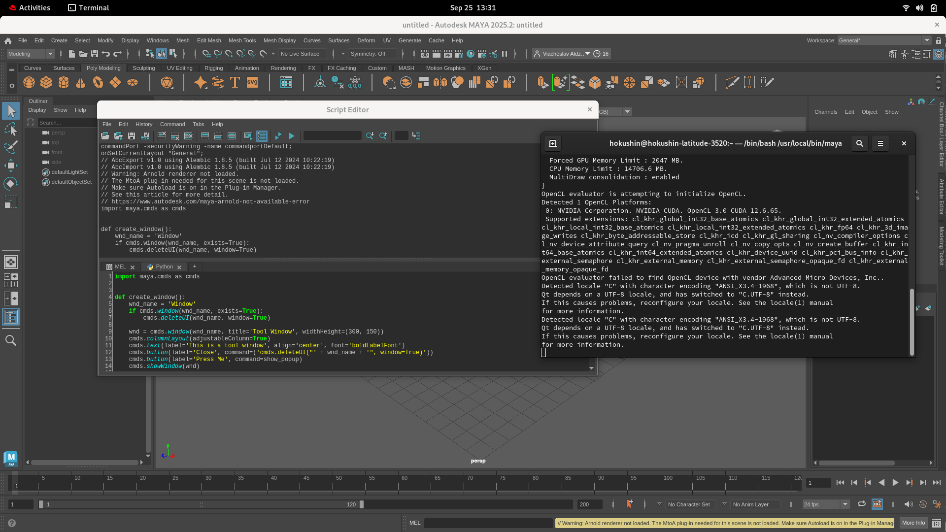 Solved Installing Maya On Ubuntu 20046 Lts Autodesk Community