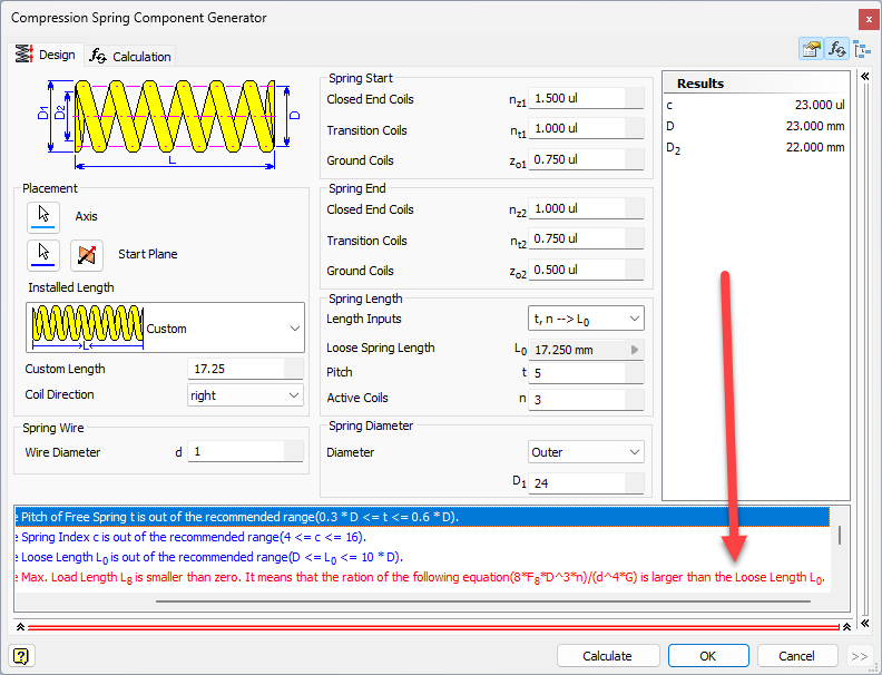 Compression spring Drawing - Autodesk Community