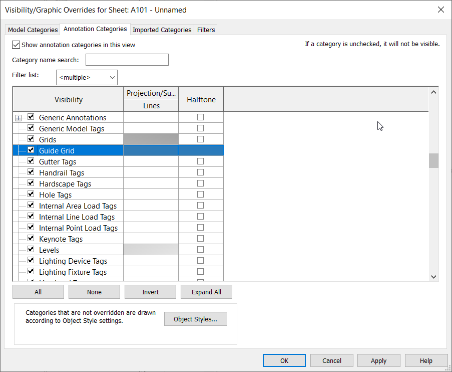Solved: Guide Grid Won't Place on Sheet - Autodesk Community