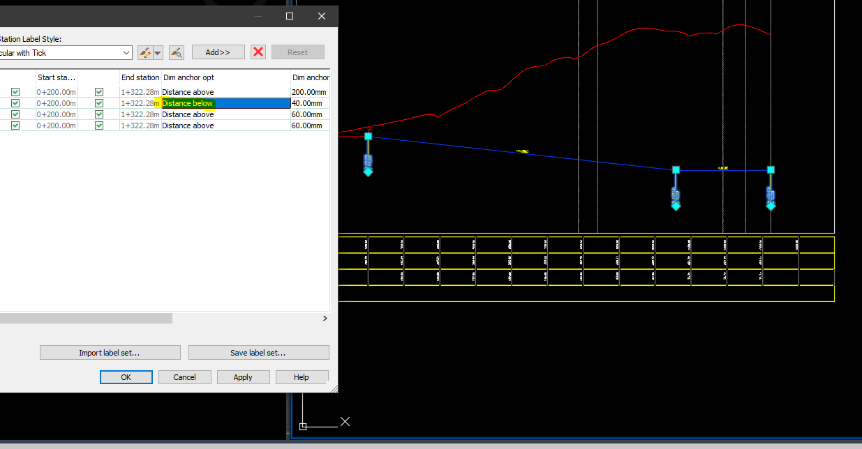 Solved: profile label style line length - Autodesk Community