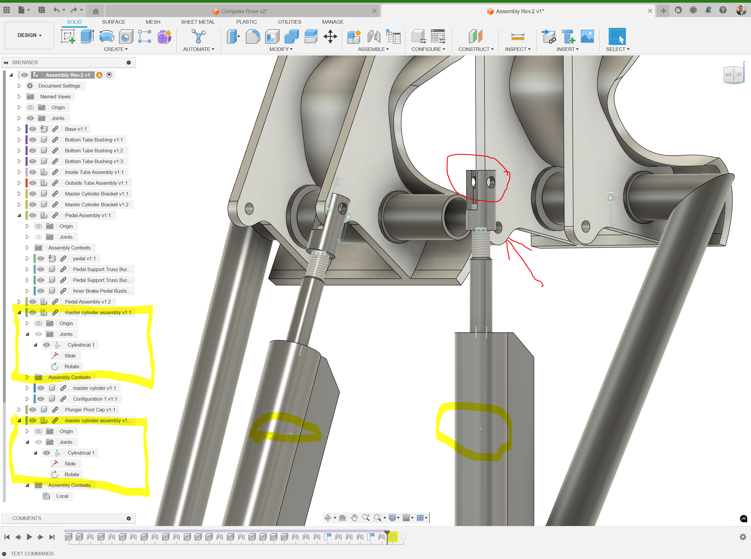 Solved: Symmetry Issues With Assembly Containing Multiple Joints - Autodesk Community