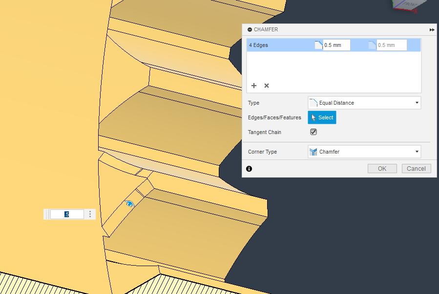 Solved: Help with chamfer gear's - Autodesk Community