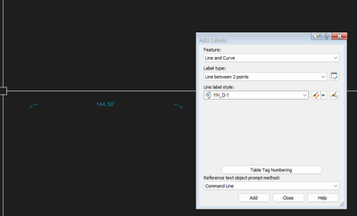 Line Labels in UCS - Autodesk Community