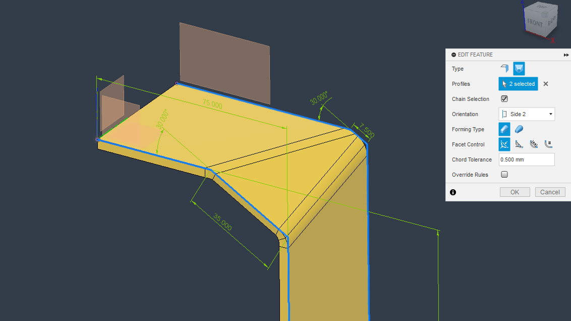 Solved: How to triangle a corner? - Autodesk Community