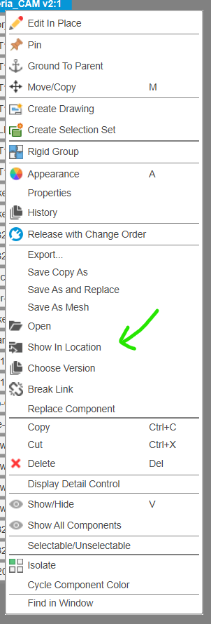 Solved: Finding the location (path within project) of linked component. . . - Autodesk Community