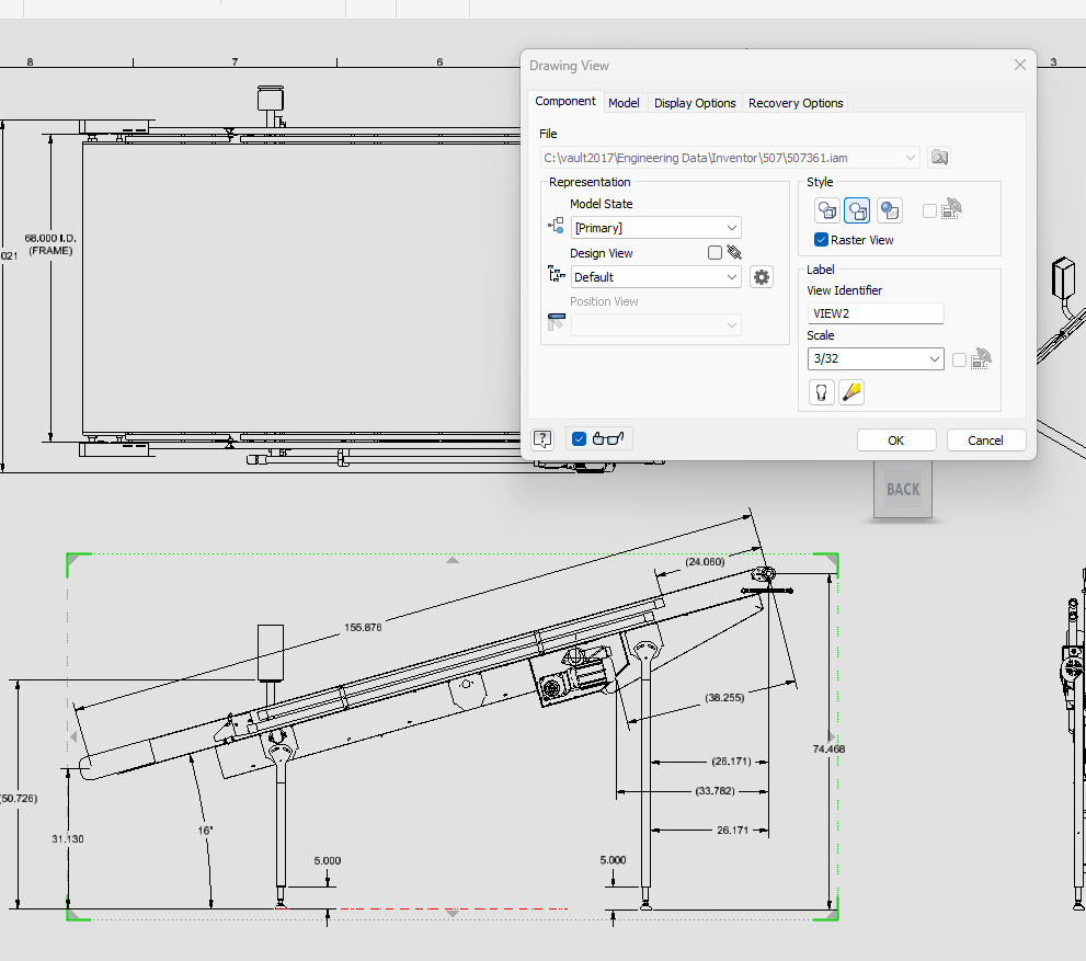 Solved: Drawing View in Raster State - Autodesk Community