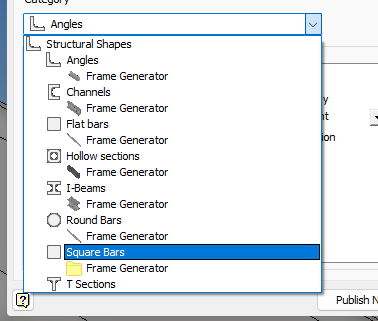 Structural Shape Authoring Category Different As In The Frame Generator ...