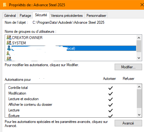 Solved: User Section - "Error writing section, errorcode -1" - Autodesk Community