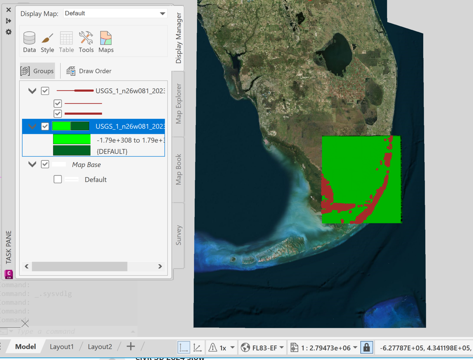 Contours Not Matching with Map on Geospatial Data - Autodesk Community