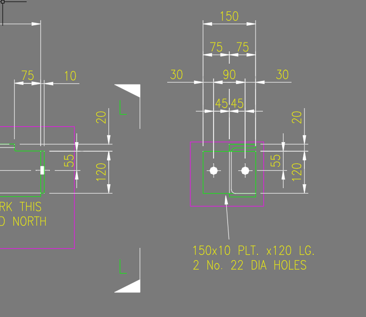 Solved: Double sided end plate (with safety bolt) - UC with PFC ...