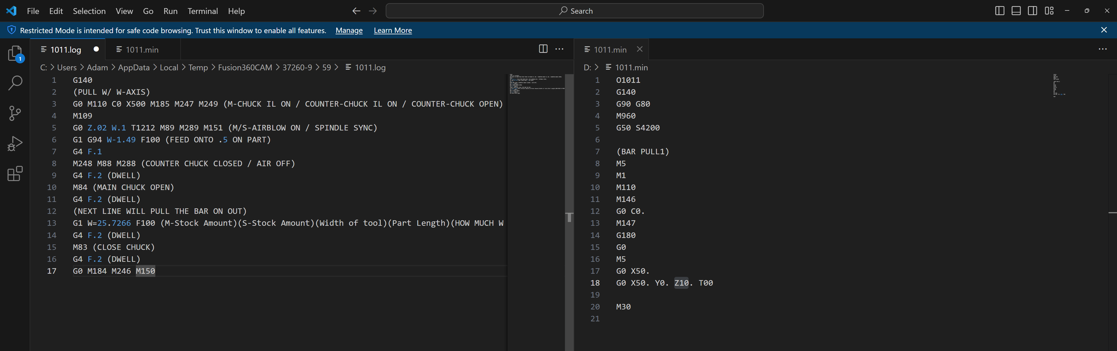 Solved: Okuma LB3000 Post Inside - Autodesk Community