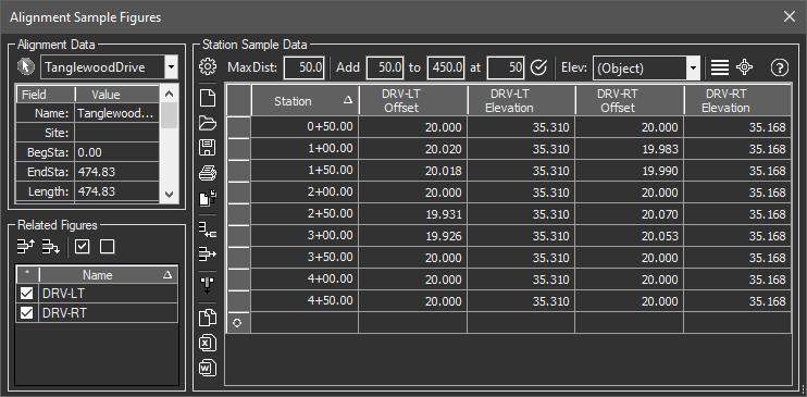 Create COGO points from intersection of sample lines and a feature line - Autodesk Community