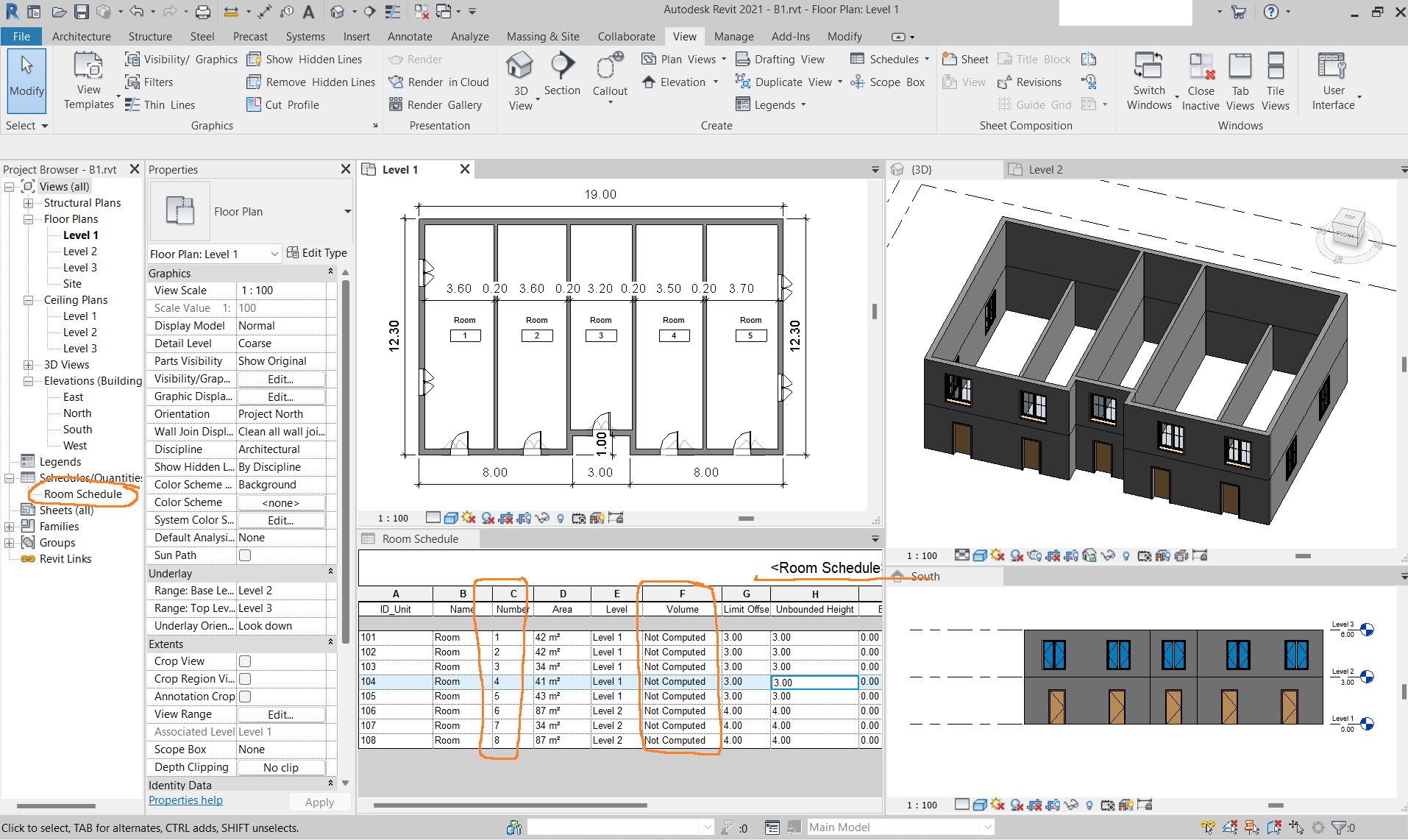 Solved: Revit 2021: How to compute room volume in the room schedule ...