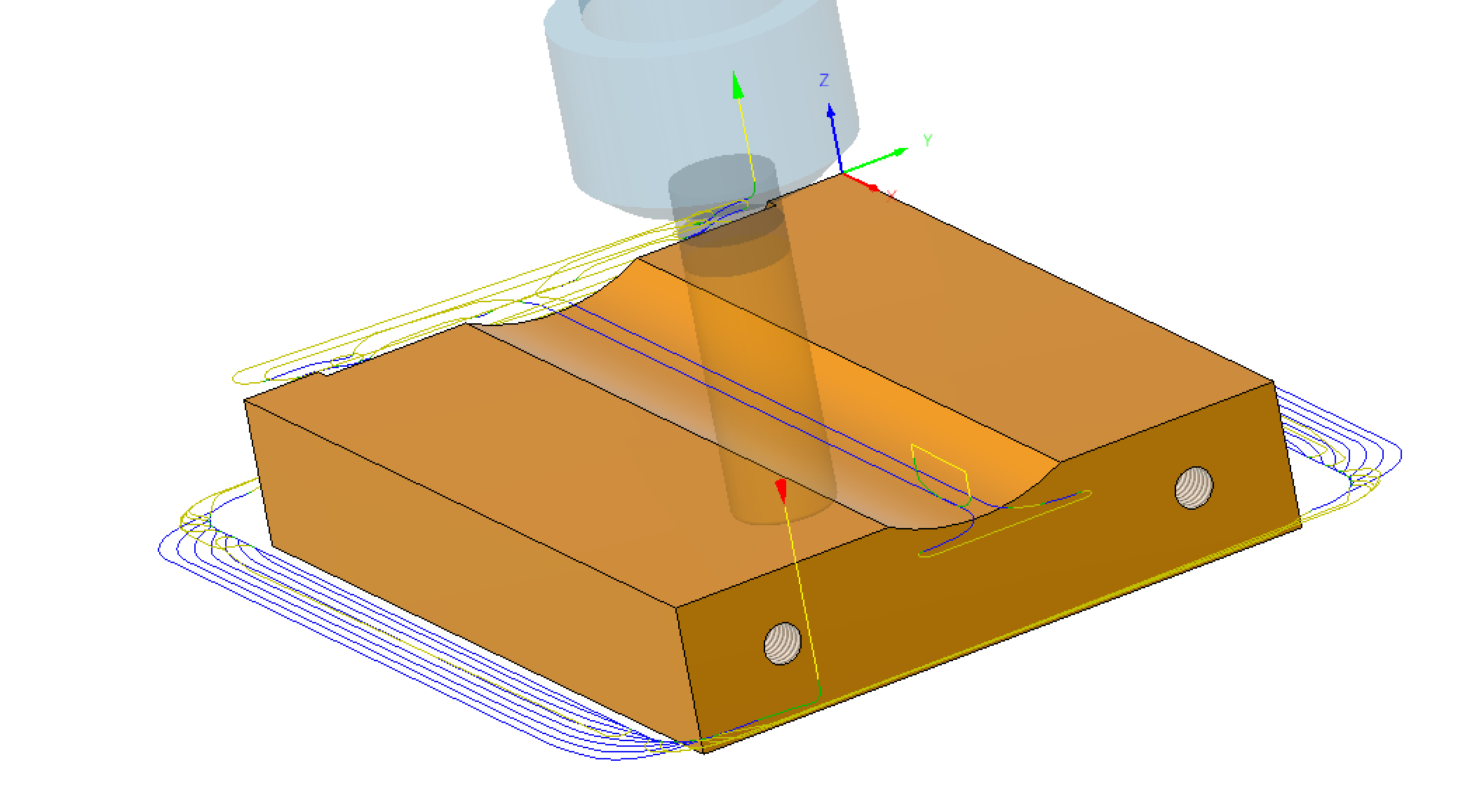 Solved: Parallel Tool Path with Ballnose Endmill - Autodesk Community