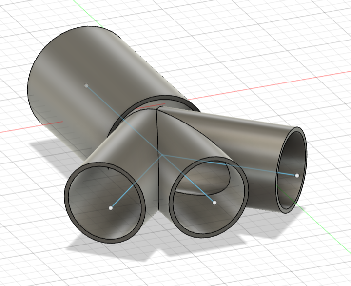 Tapered 3 way pipe help! - Autodesk Community