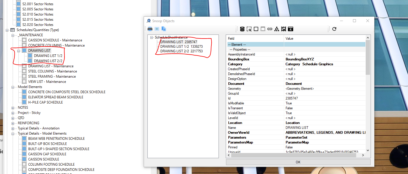 How to duplicate a split schedule - Autodesk Community