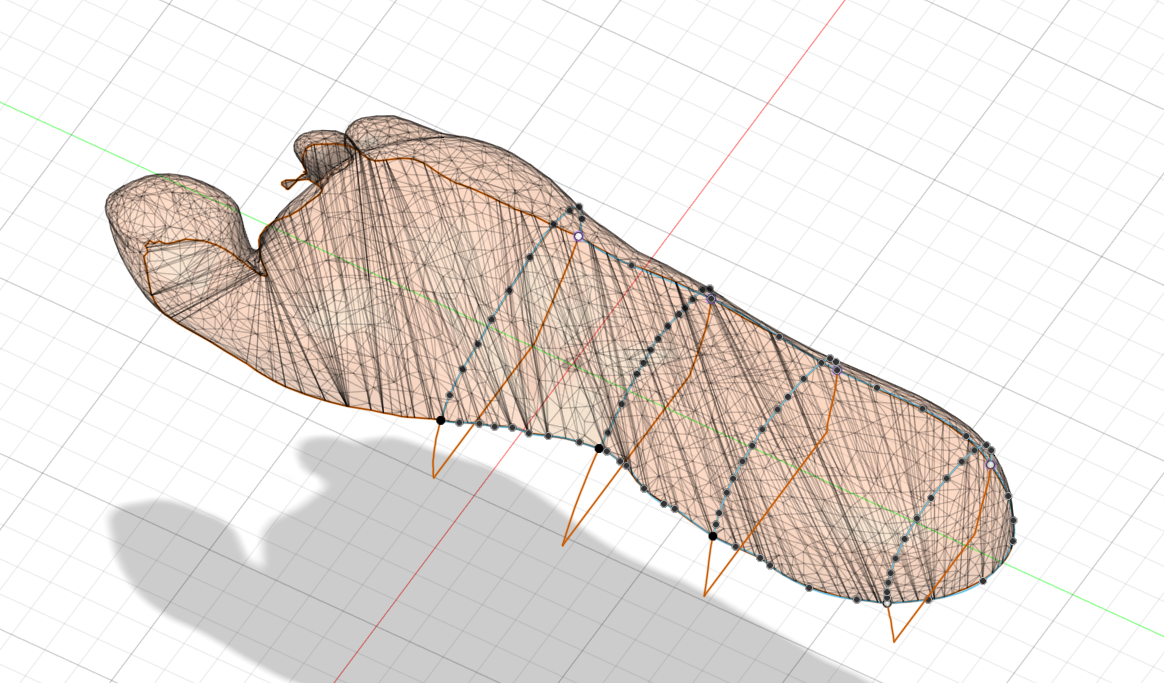 Solved: Trying to combine custom insole into a custom shoe insole ...