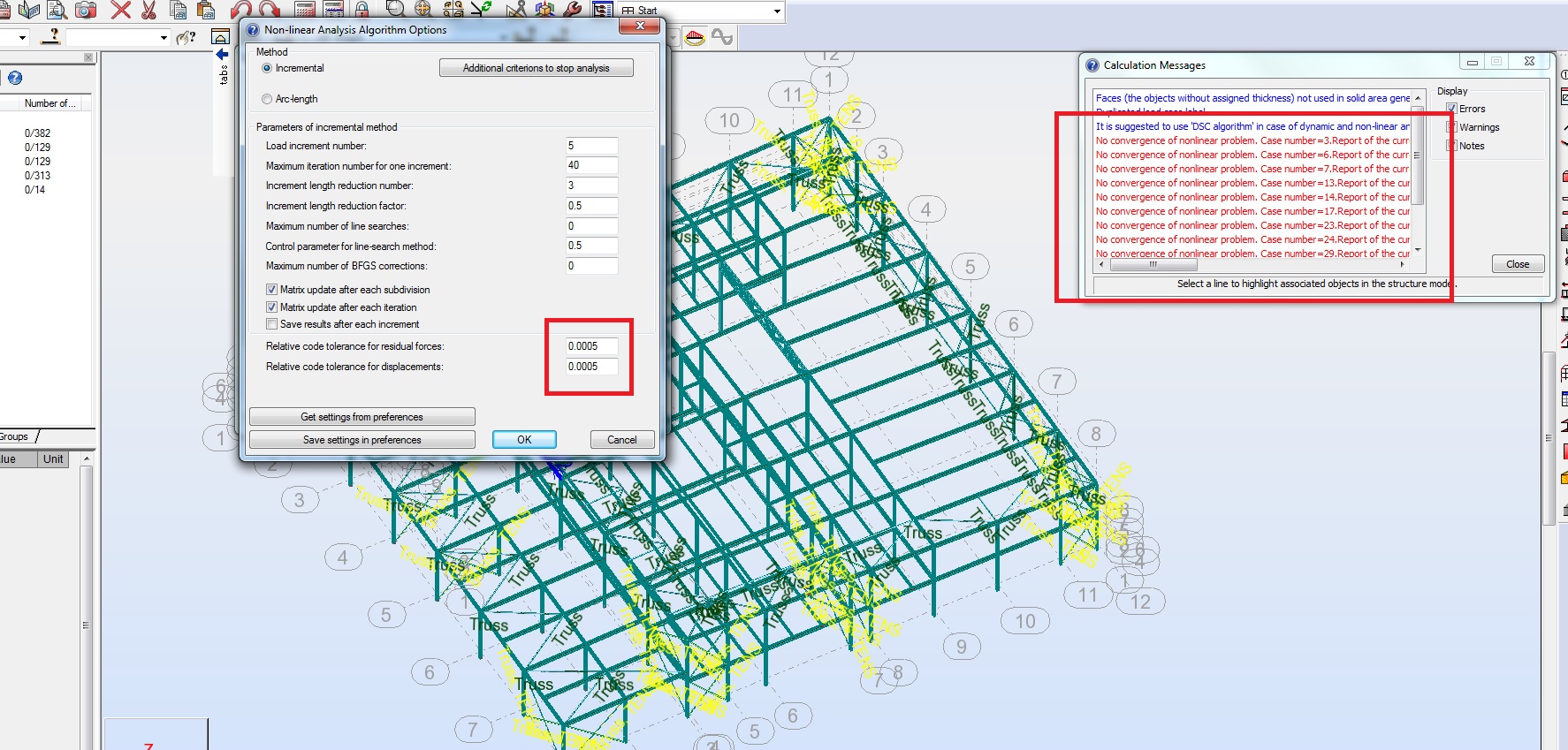 Solved: No Convergence of non-linear problem. - Autodesk Community
