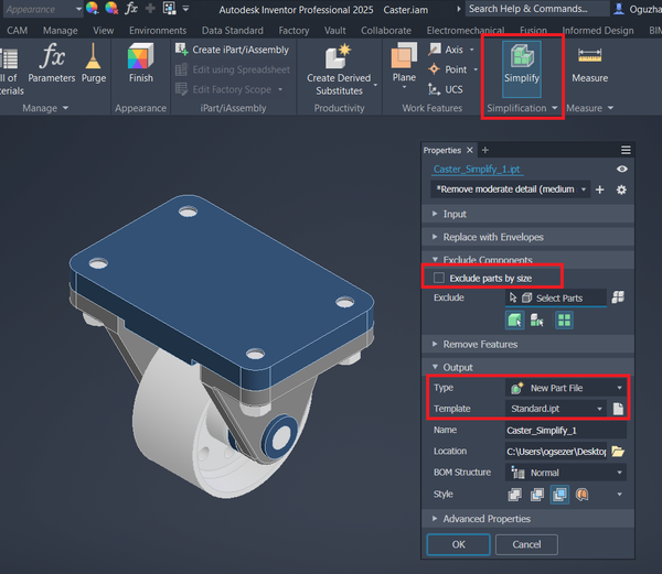 Çözüldü: Inventor'da montajı ipt kaydetme - Autodesk Community