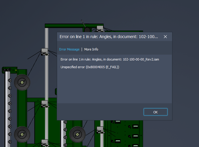 Unspecified error (0x80004005 (E_FAIL)) - Autodesk Community