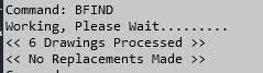 Solved: Trying to use LEE Mac's BFIND lisp, not changing text ...