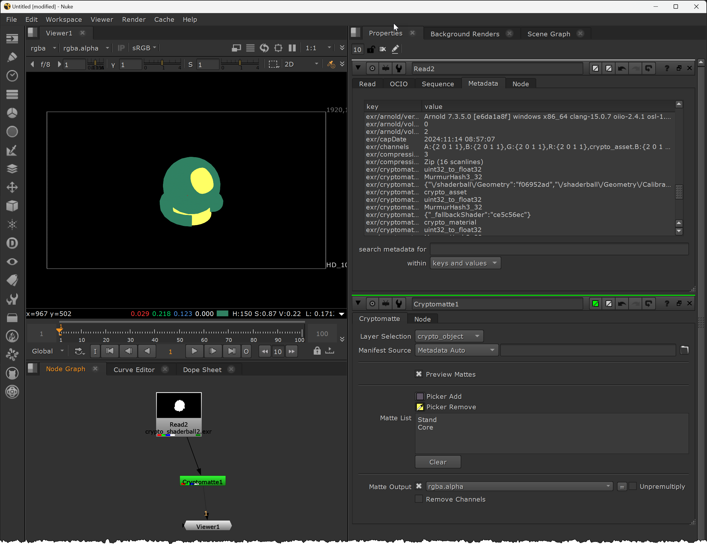 About internal implementation of Cryptomatte in HtoA 6.3.5.0 & HtoA 6.3.5.1 - Autodesk Community