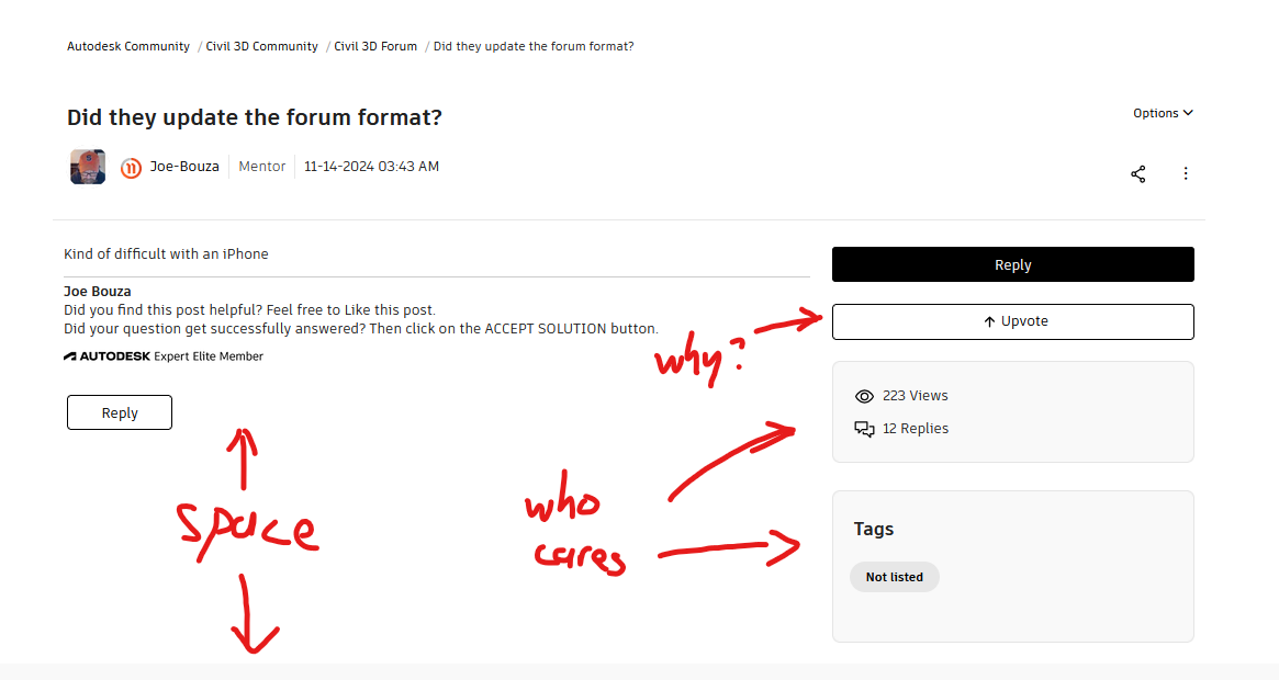 Solved: We’re testing a new Forums experience – feedback welcomed ...
