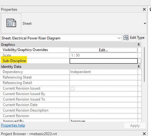 Solved: Adding new Sub-disciplines in Project Browser - Autodesk Community