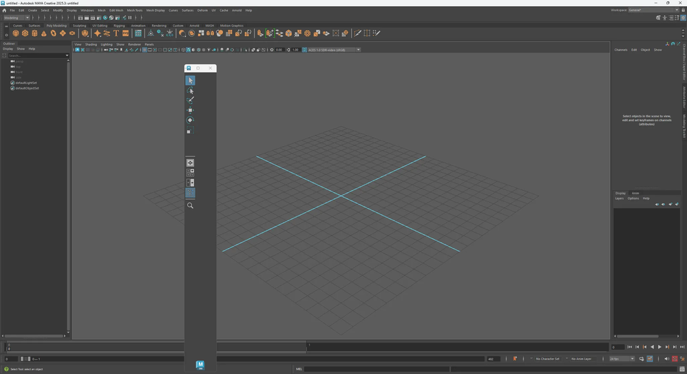 How to narrow tool box in maya? - Autodesk Community
