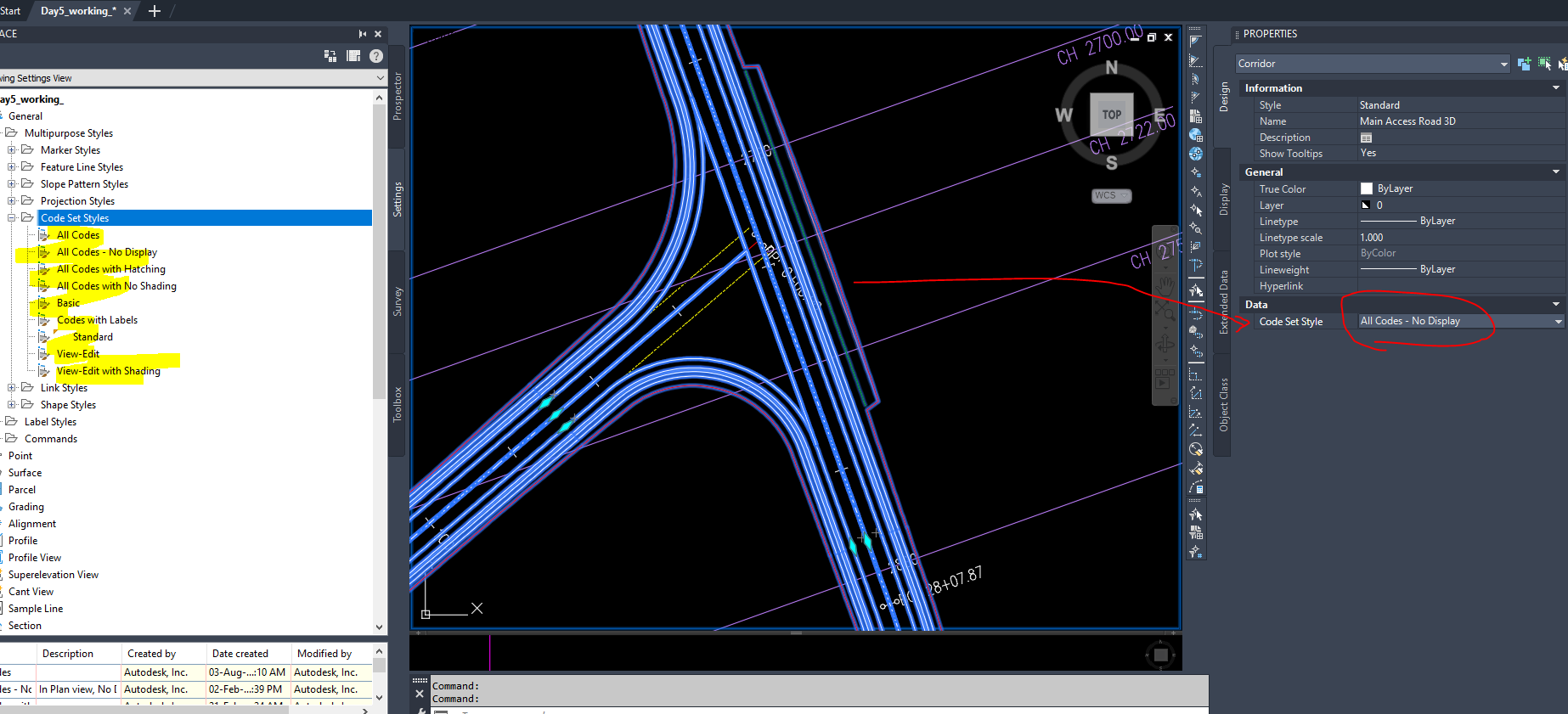 Solved: How to hide all the Corridor lines? - Autodesk Community